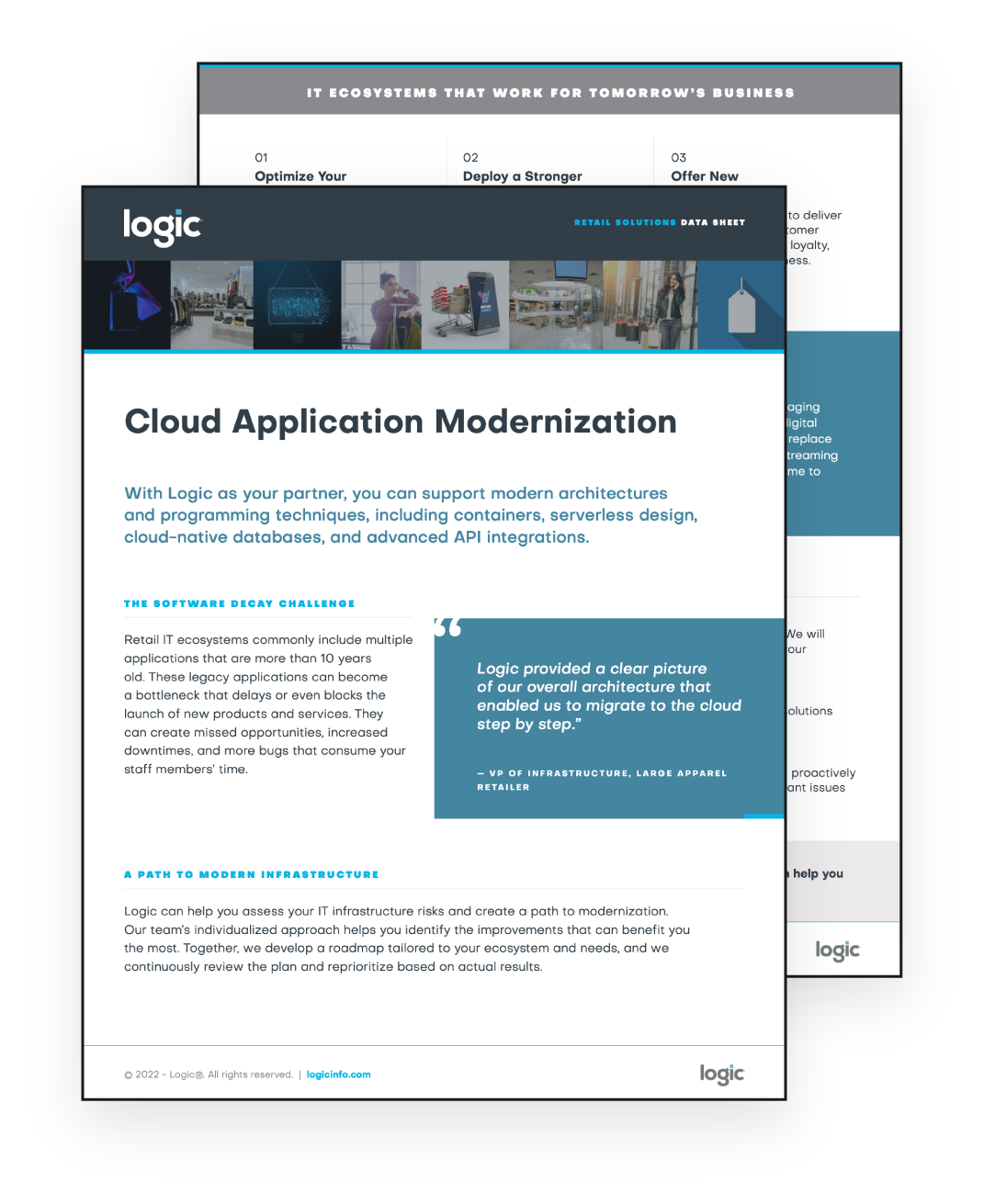 Logic | Datasheet: Cloud Application Modernization