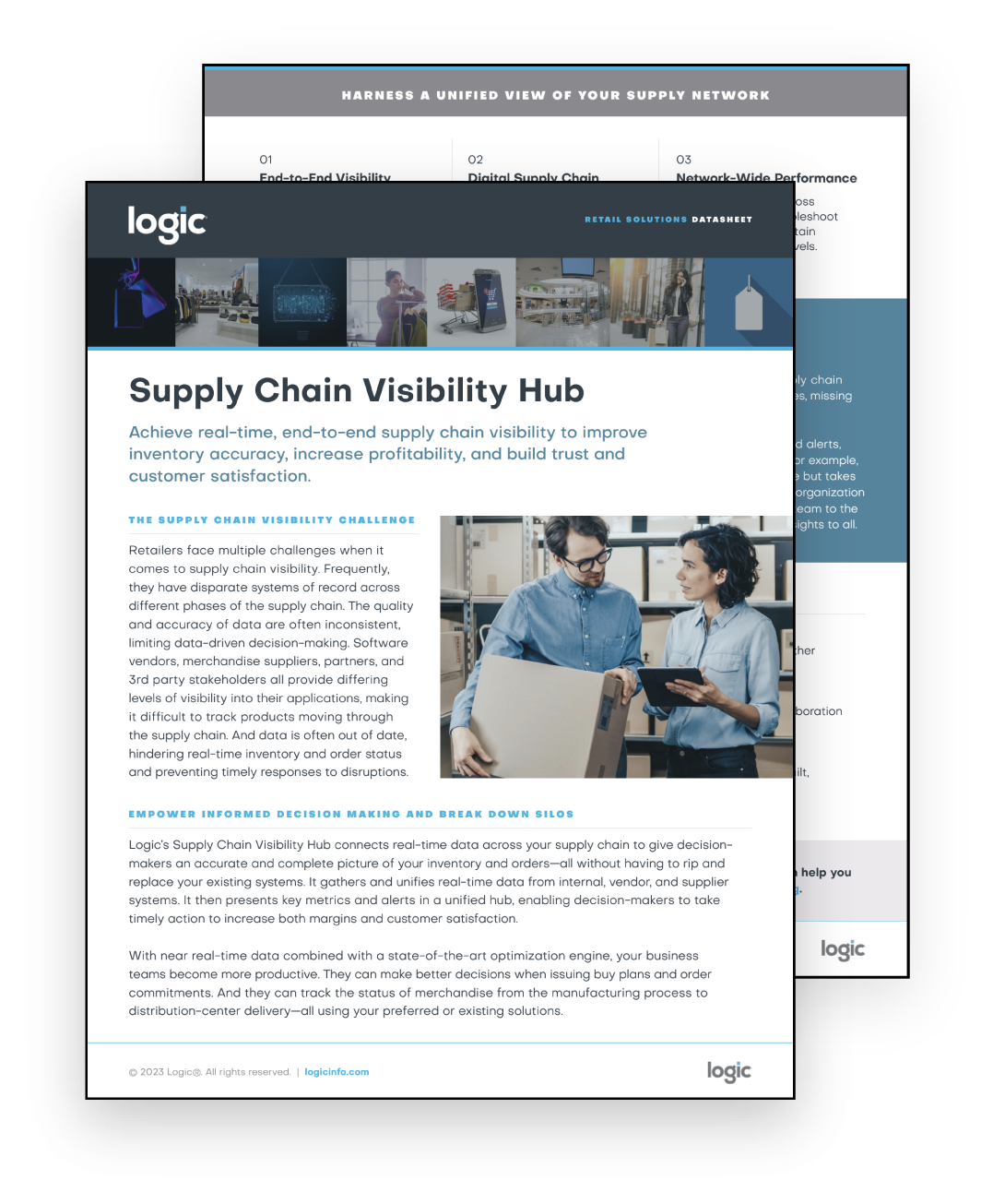 Logic | Datasheet: Supply Chain Visibility Hub