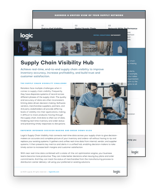 Logic | Datasheet: Supply Chain Visibility Hub